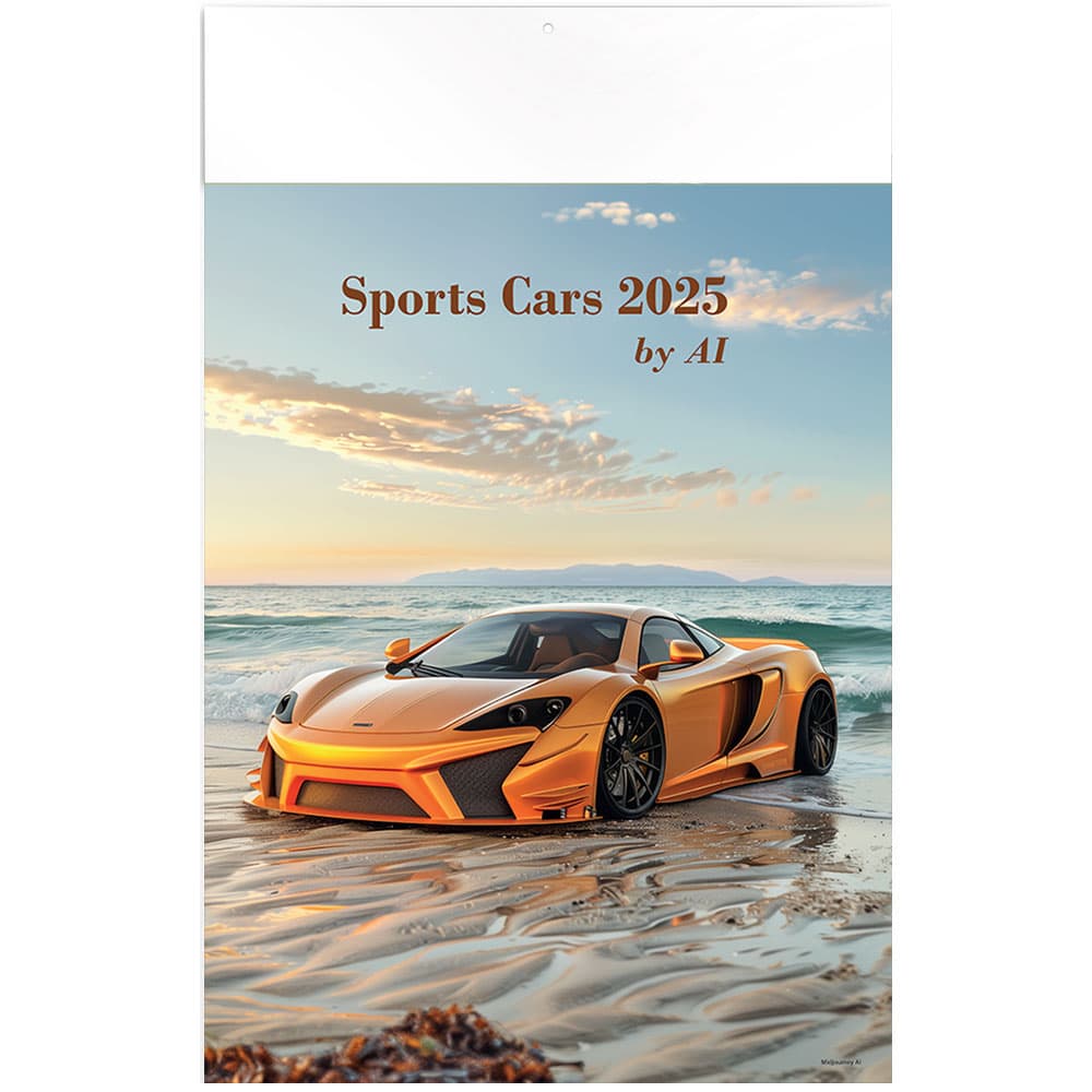 Kalender Sports Cars by AI 2025 - dekalender.shop
